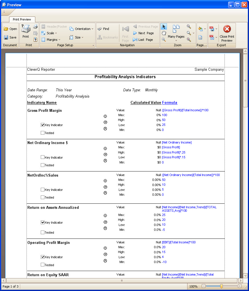 Reports Builder | CleverQ